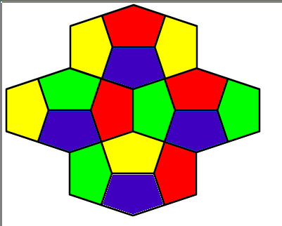 Le dallage coloré. - Forum mathématiques 1 * - 42130 - 42130