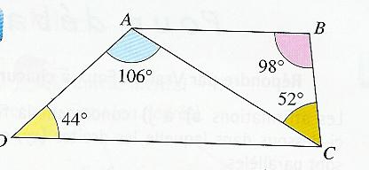 Trapèze et angle, exercice de parallèles et angles - 53424