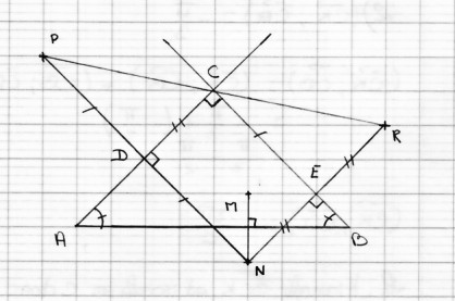 angle orienté : exercice de mathématiques de première - 55443