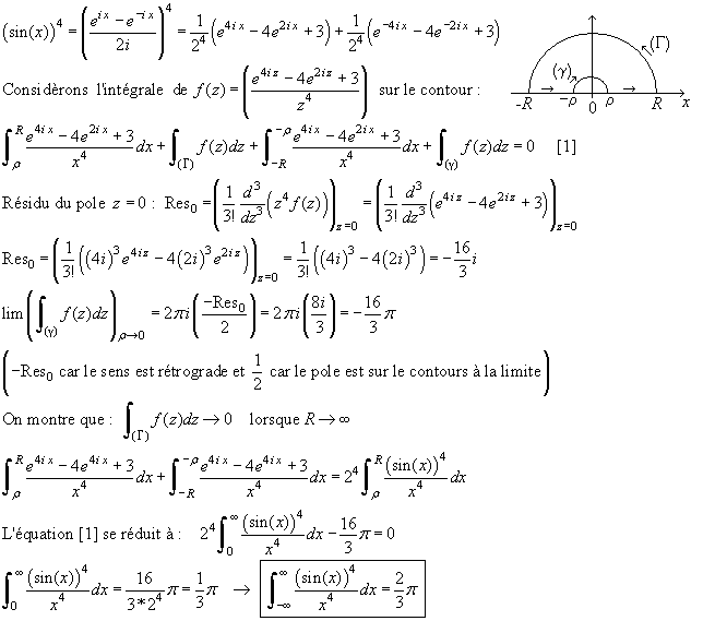calcul d'intégral (plancherel) - forum de maths - 107606