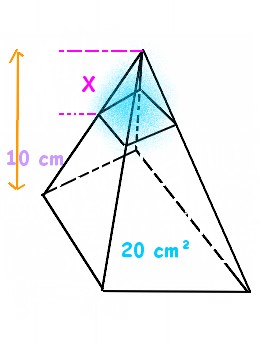 Exercice avec une pyramide (?!) - forum de maths - 128211