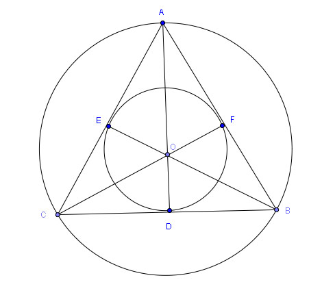 **Geométrie => triangles.., exercice de géométrie - 131709