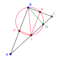 démontrer que des points sont cocycliques 3ème Mathématiques