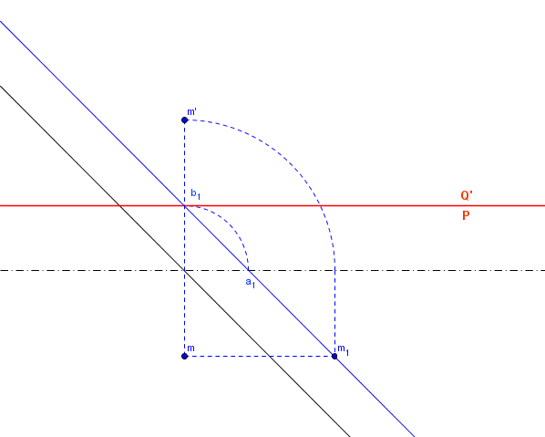 géométrie descriptive : exercice de mathématiques de BTS - 289303