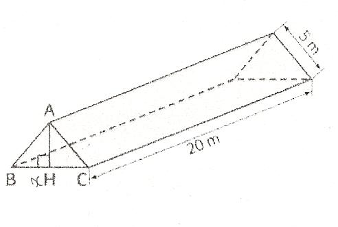 fonction dérivé, prisme droit a base triangulaire - forum de maths - 333681