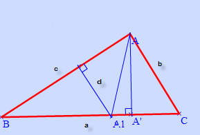 Barycentre, droites remarquables d'un triangle..., exercice de ...