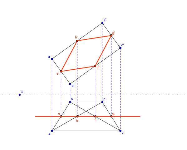 Geometrie Descriptive, exercice de géométrie - 346309