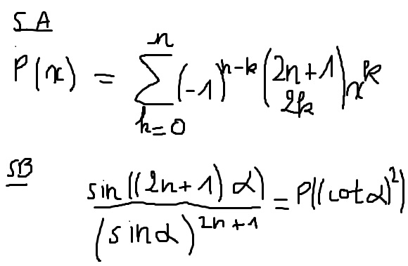 suite/fonction cotangente + polynomiale : exercice de mathématiques de ...