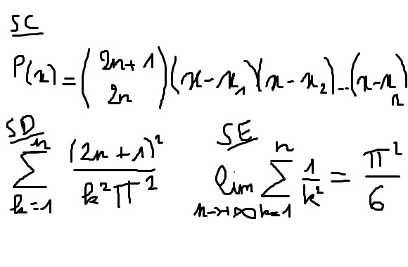 suite/fonction cotangente + polynomiale : exercice de mathématiques de ...