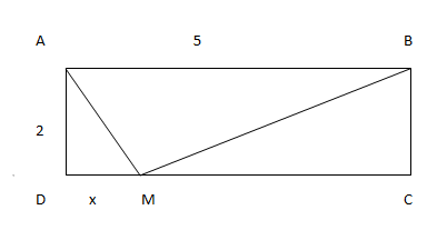 3 triangles rectangles dans un rectangle - forum mathématiques - 390062
