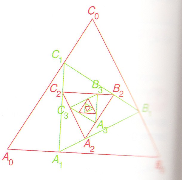 Triangles équilatéraux combiné à des suites ca donne ca .... : exercice ...