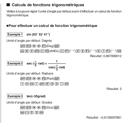 comment calculer un cosinus : exercice de mathématiques de quatrième ...