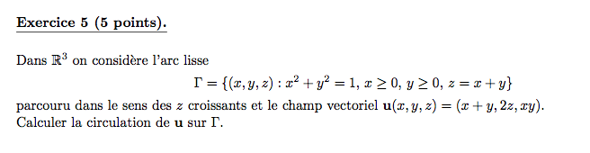 intégrale curviligne - Forum mathématiques Maths sup analyse - 495855 ...