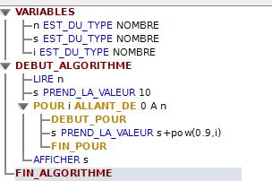 algorithme, exercice de algorithmique - 552309