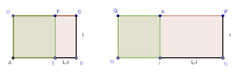 format d'un rectangle : exercice de mathématiques de première - 574223