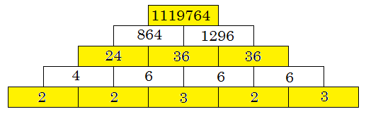 Enigmo 314 : Pyramide multiplicative - Forum mathématiques 2 * - 582270 ...