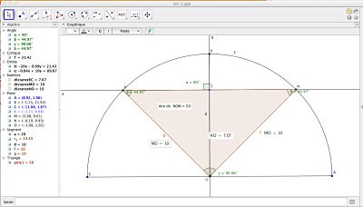 Probleme d optimisation : exercice de mathématiques de seconde - 599148