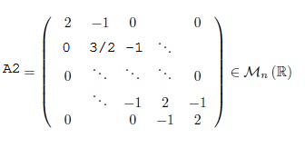 Matrice : exercice de mathématiques de Maths sup - 627323