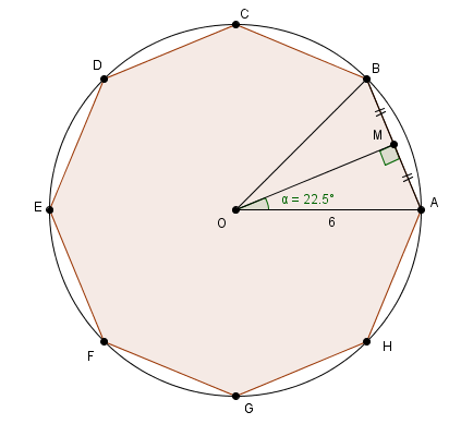 Octogone dm : exercice de mathématiques de troisième - 630048