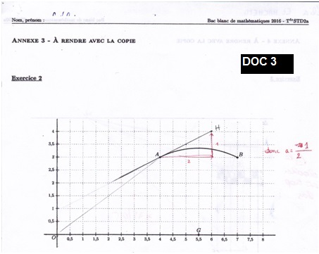 EXRECICE de Raccordement ( DM sur la correction du BAC BLANC) - forum ...