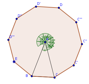Construction du décagone et du pentagone réguliers - forum de maths ...