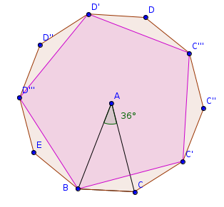 Construction du décagone et du pentagone réguliers - forum de maths ...