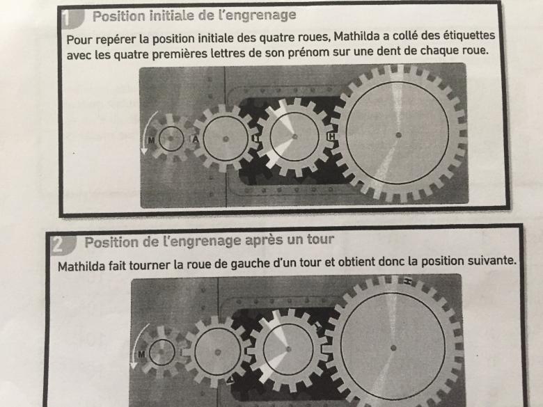 Les engrenages de Mathilda : exercice de mathématiques de troisième - 714003