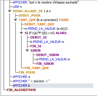 dichotomie - forum mathématiques - 766347