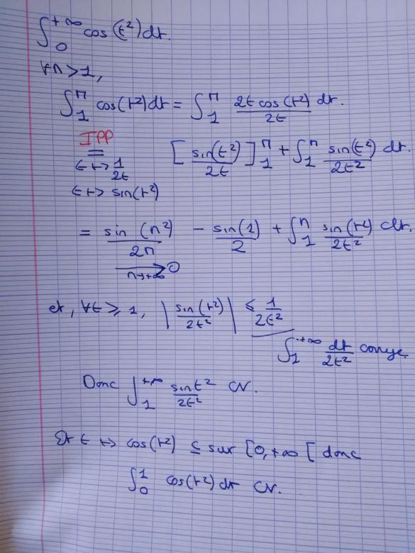 Intégrales - forum de maths - 794841