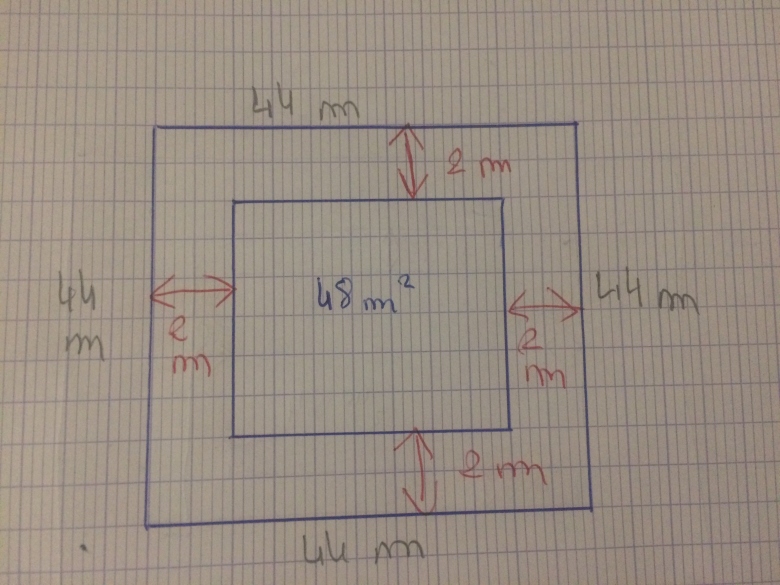 Maths : piscine , périmètre etc... - forum mathématiques - 830247