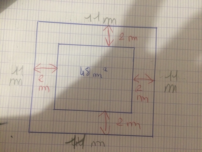 Maths : piscine , périmètre etc... - forum mathématiques - 830247