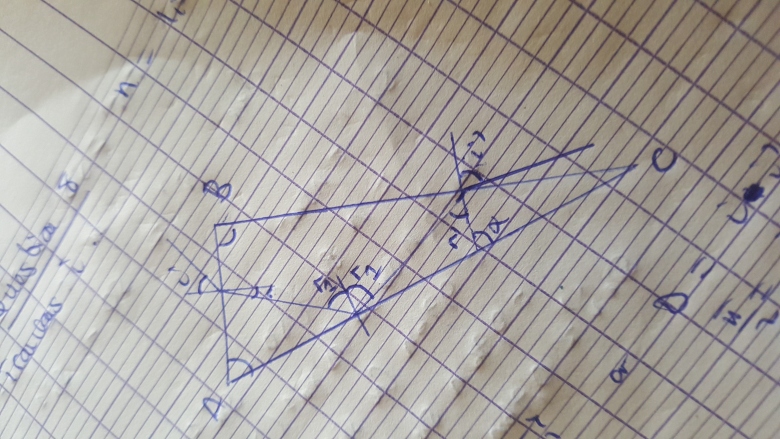 Rayon émergent et incident orthogonaux, exercice de géométrie - 838849