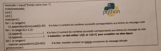 Le chiffrement de Hill 1929 - forum de maths - 860811