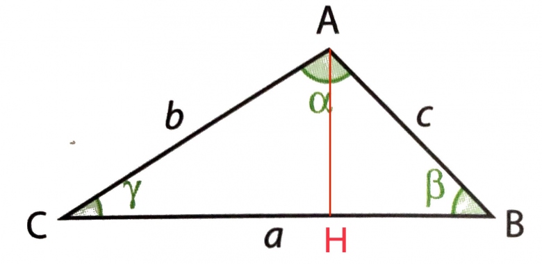Trigonomètrie - Les relations d'Al-Kashi , exercice de trigonométrie et ...