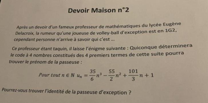 Les suites - forum mathématiques - 882647