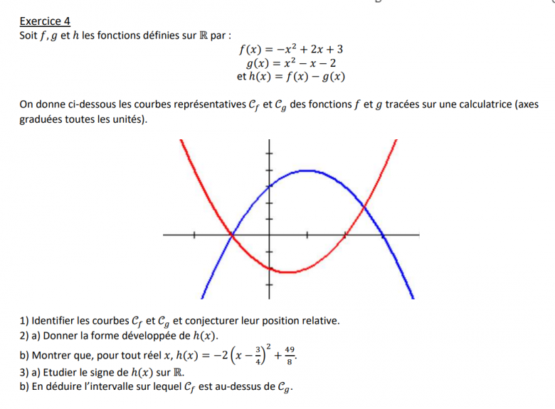 polynome du second degres - forum de maths - 884416